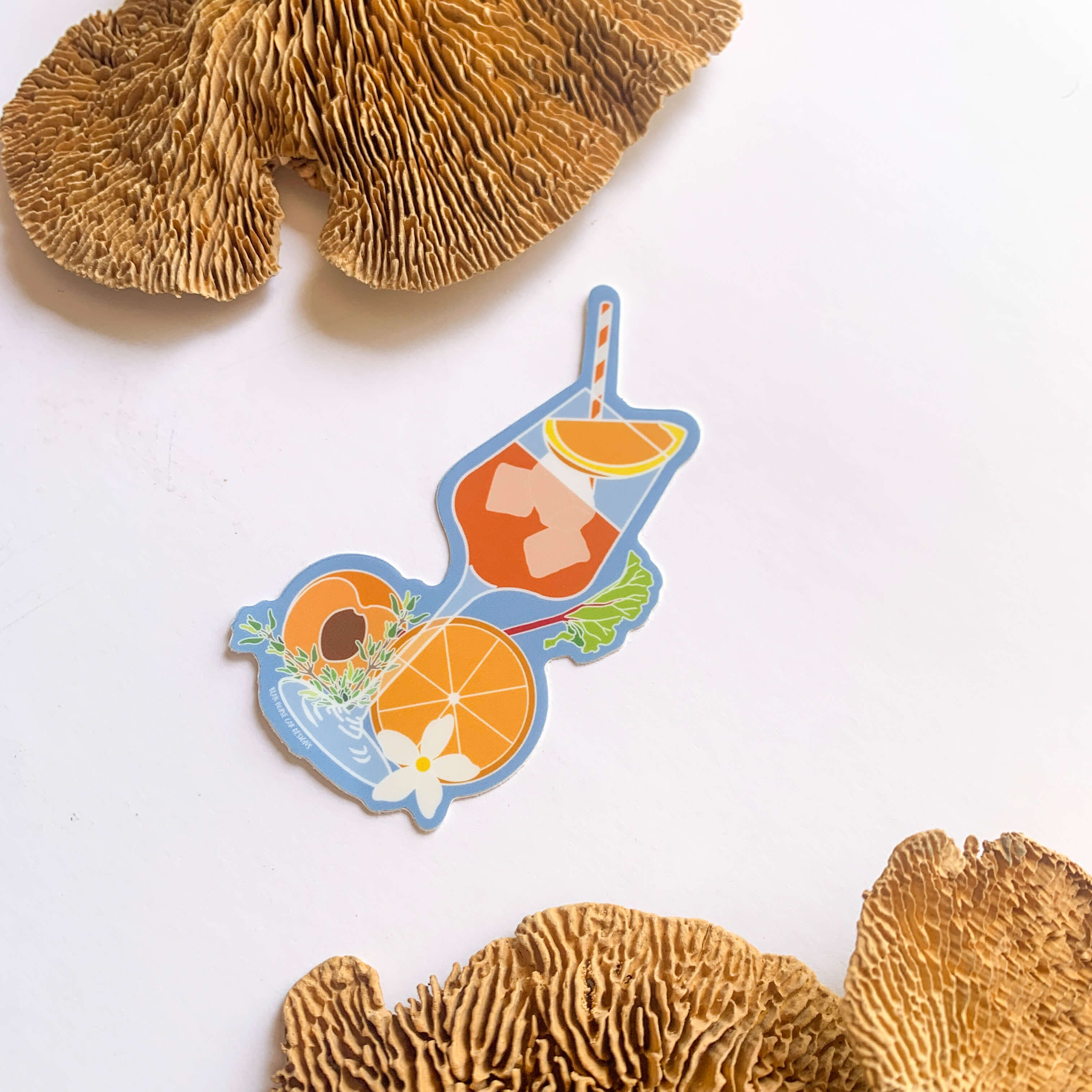 Aperol Spritz Sticker – Bean Horse Car Designs